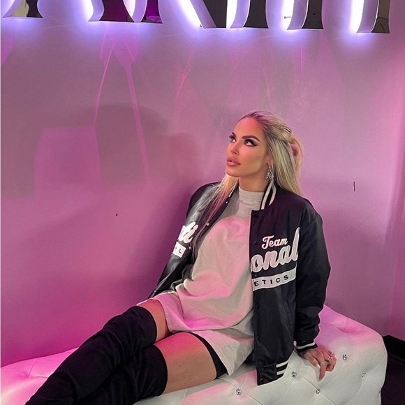 TNA | Jackets & Coats | Aritzia Tna Varsity Jacket | Poshmark